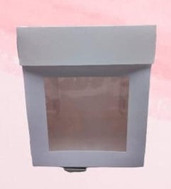 CAJA BLANCA PARA PASTEL ARMABLE 30 x 30 x 30 CM – Theodora Bakery Shop